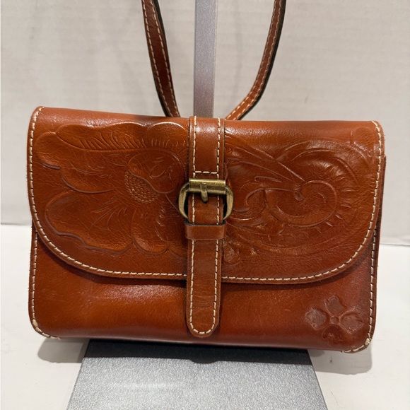 Patricia Nash | Bags | Patricia Nash Torri Brown Tooled Leather ...